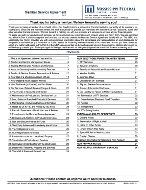 Fillable Online MSA Part 2 - MSFedCU - Std Size - 03-21-19 Fax Email ...