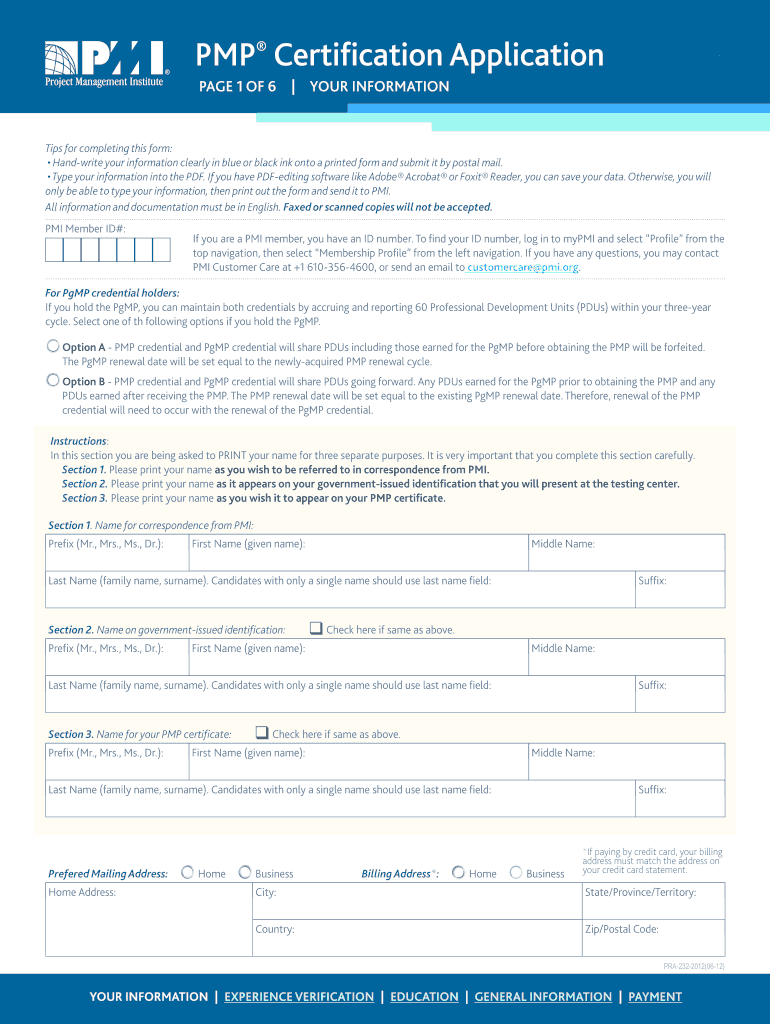 Rmp Application Form - Fill Online, Printable, Fillable, Blank | pdfFiller