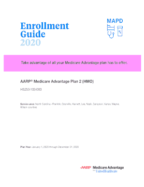 Fillable Online AARP Medicare Advantage Plan 2 (HMO) Fax Email Print - pdfFiller