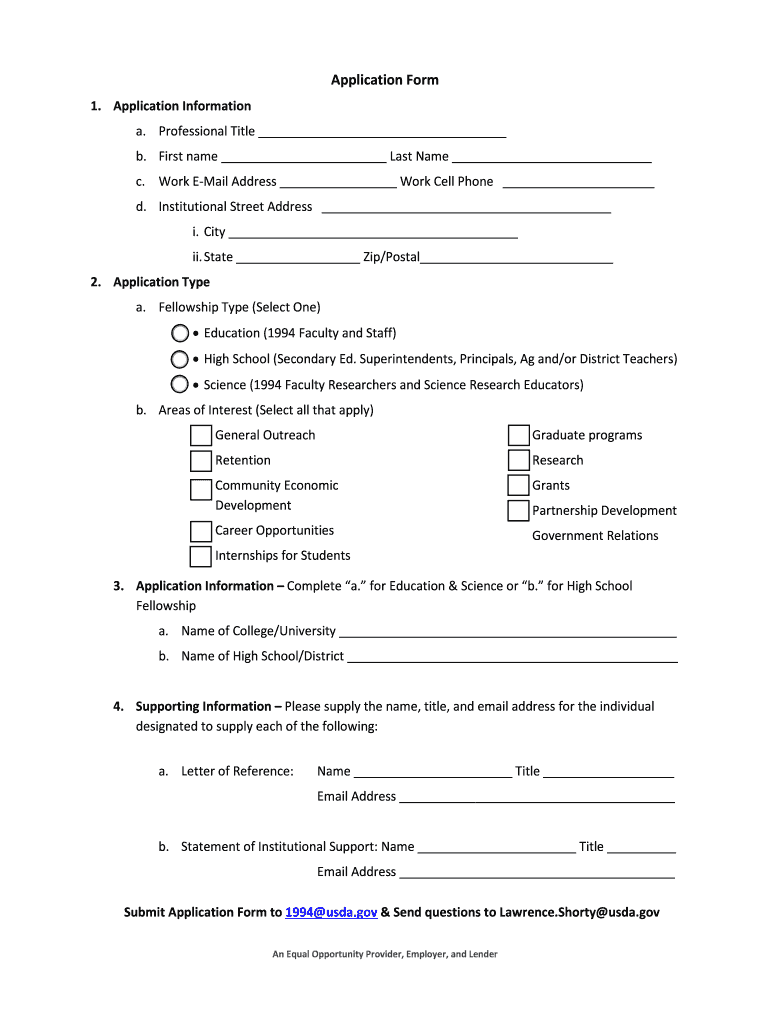 Fillable Online Terra Preta do Indio Tribal Fellowship application ...