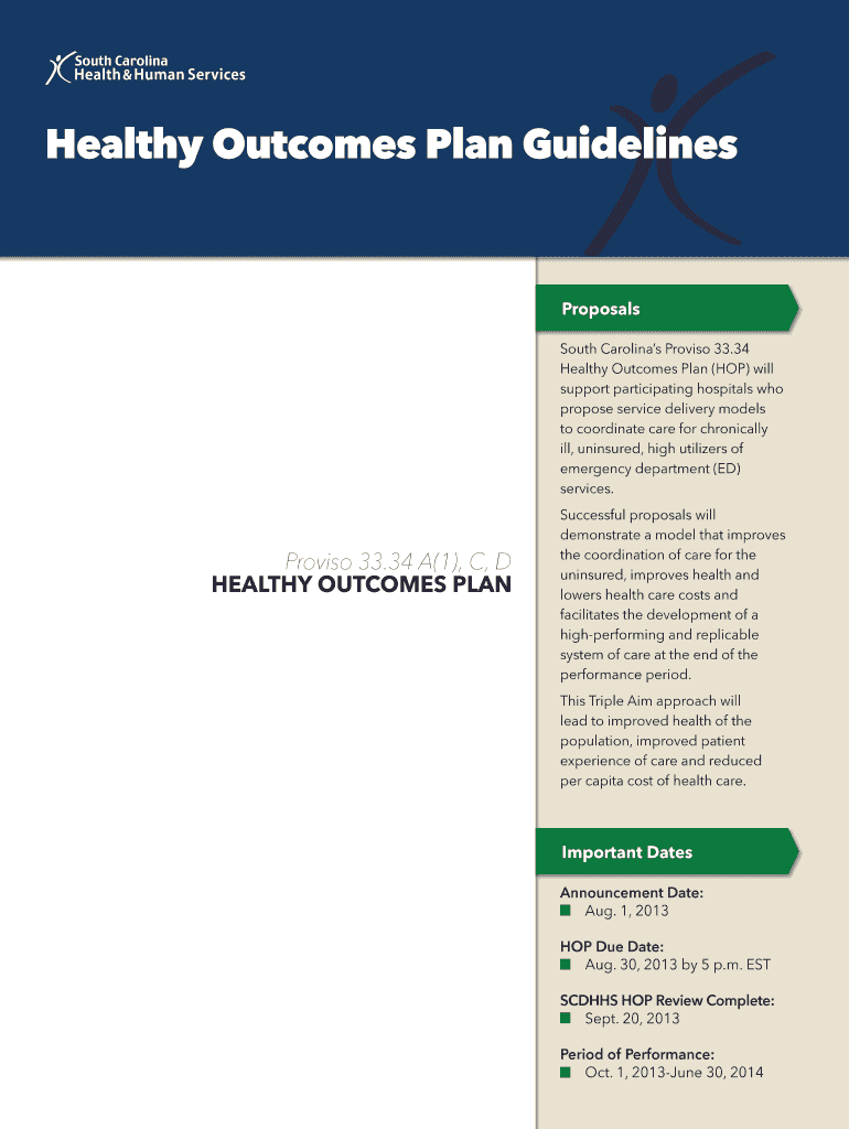 Fillable Online Healthy Outcomes PlanAccountability and Quality - MSP ...