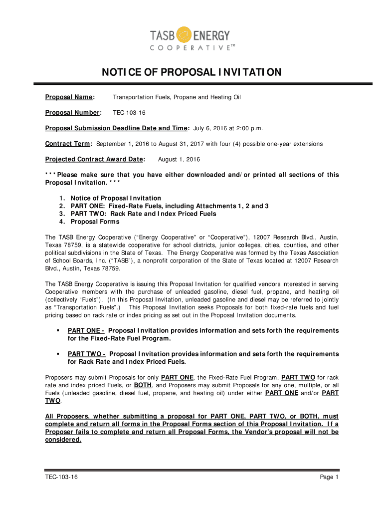 Fillable Online request for proposal propane fuel for school buses rfp ...