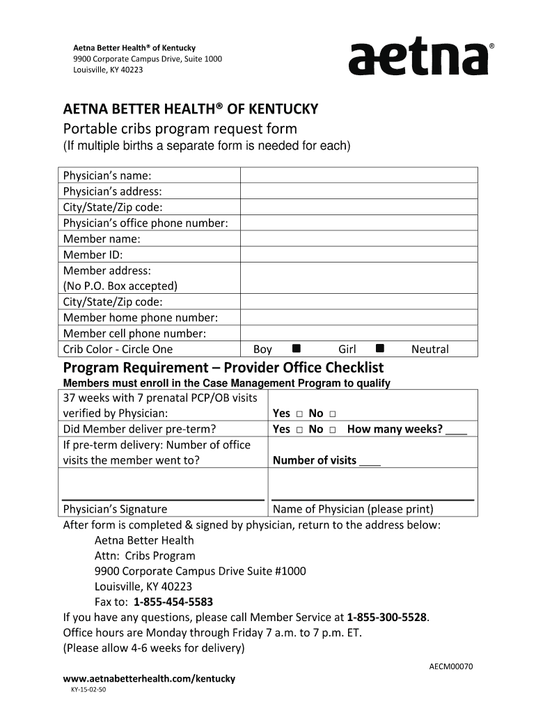 Fillable Online Letterhead template for Aetna Better Health Fax Email ...