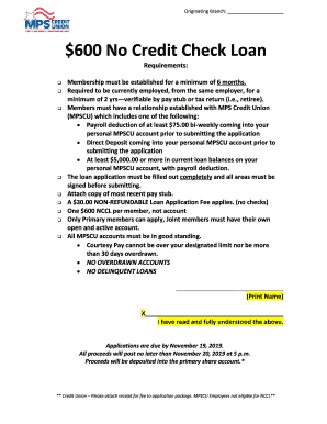 Fillable Online Fillable Online Originating Branch: Fax Email Print - PDFfiller Fax Email Print