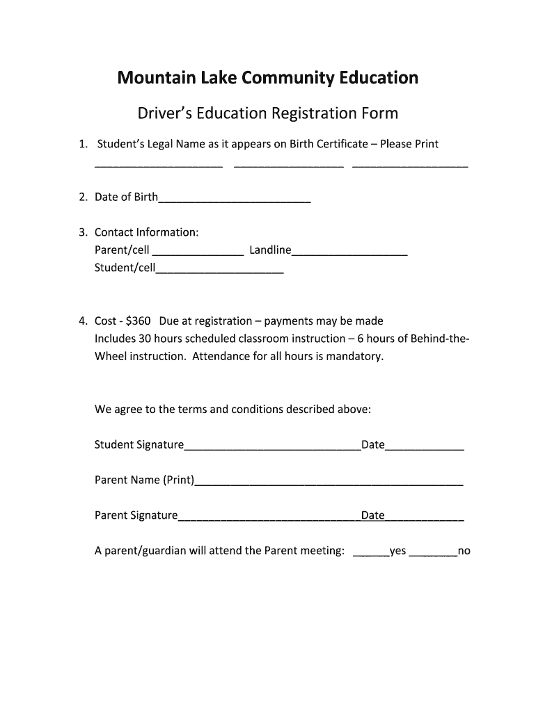 Fillable Online home mountainlake k12 mn Birth Worksheet for Child's ...