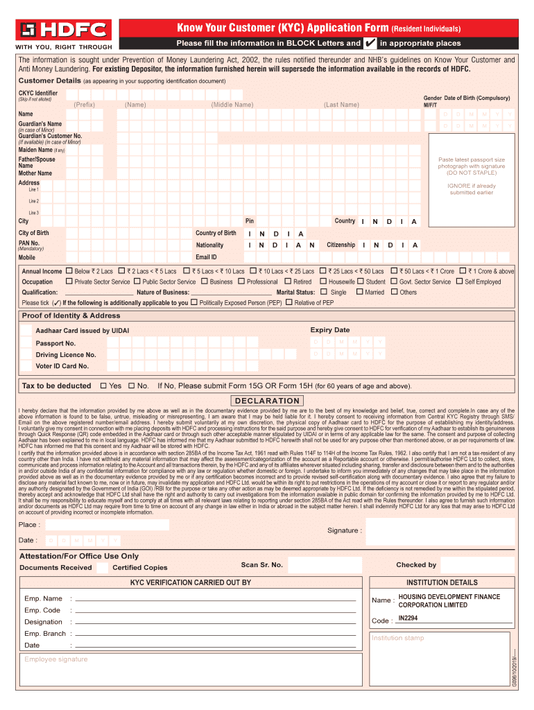 Fillable Online Kyc Form Doc Sbi Fax Email Print - pdfFiller