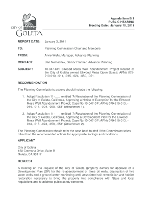 Fillable Online Planning Commission Chair and Members Fax Email Print ...