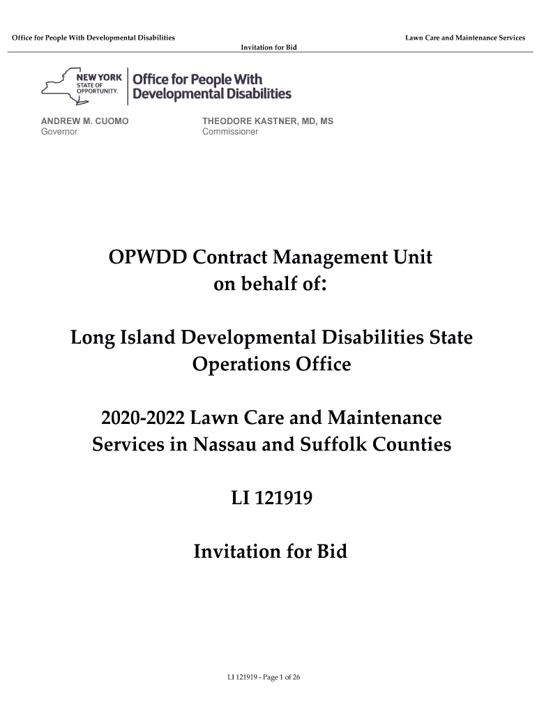 Fillable Online opwdd ny Finger Lakes Developmental Disabilities State ...