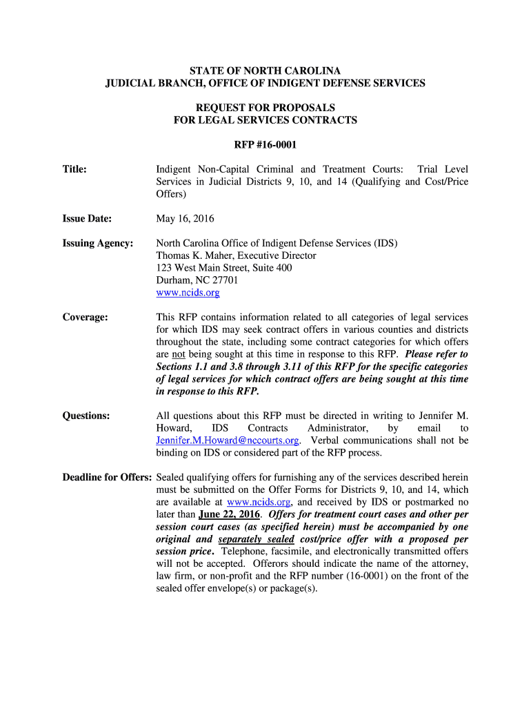 Fillable Online JUDICIAL BRANCH, OFFICE OF INDIGENT DEFENSE SERVICES ...