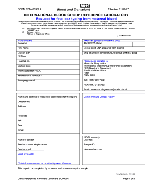 Fillable Online nhsbtdbe blob core windows INTERNATIONAL BLOOD GROUP ...