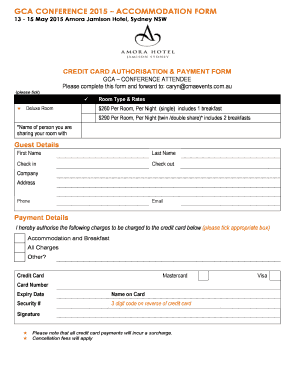 Fillable Online 2015 Accommodation Form - Amazon S3 Fax Email Print ...