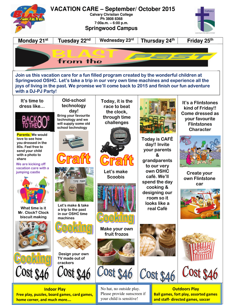 Fillable Online Springwood Campus Fax Email Print - pdfFiller