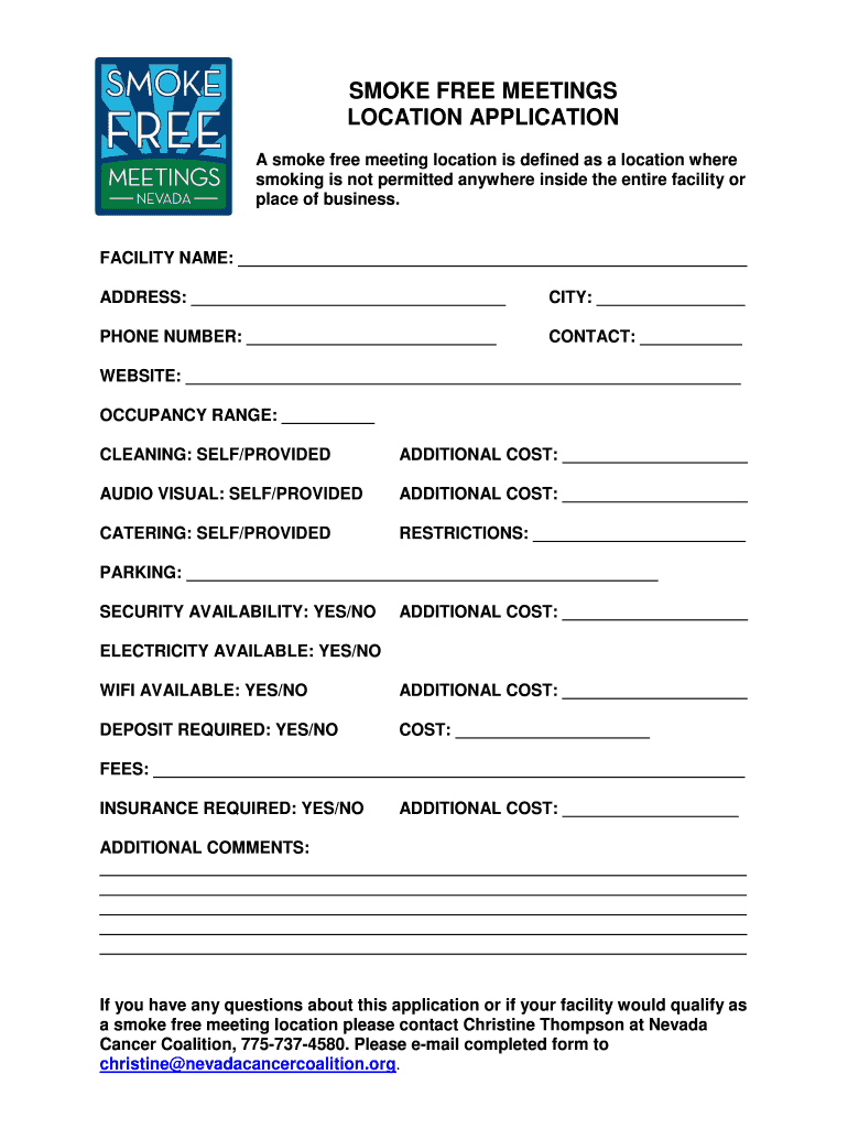 Fillable Online Sample Tenant Notification Letter Of No Smoking in ...