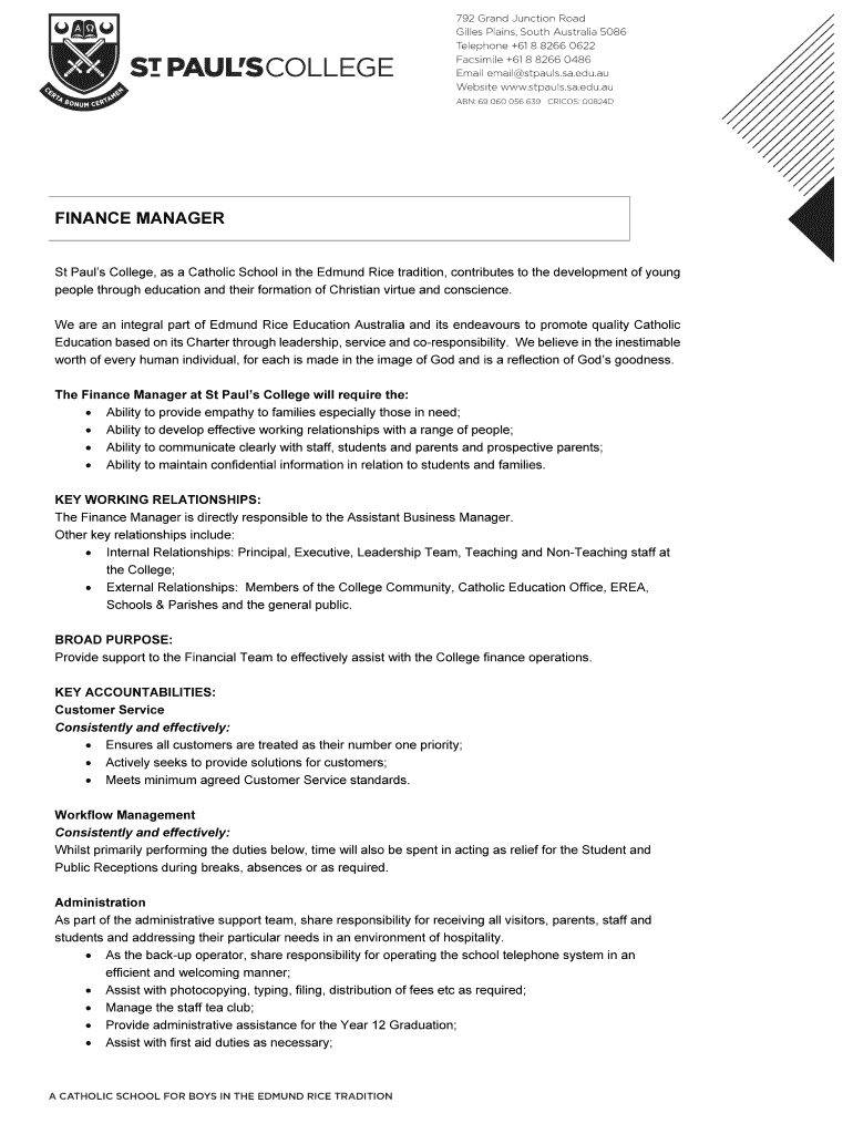 Fillable Online Making the Edmund Rice ethos a reality - Semantic Scholar Fax Email Print ...