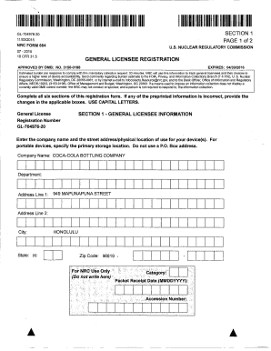 Fillable Online NRC Forms - NRC Fax Email Print - pdfFiller