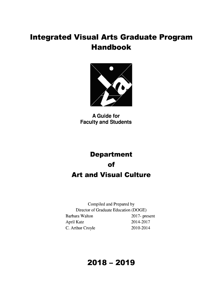 Fillable Online Integrated Visual Arts (MFA) : Iowa State University College of ... Fax Email ...