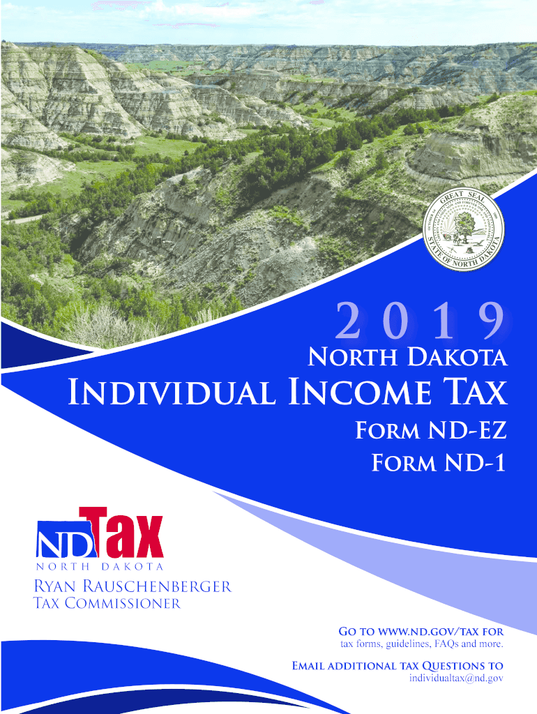 Fillable Online Individual Income Tax Booklet 2019. Individual Income ...