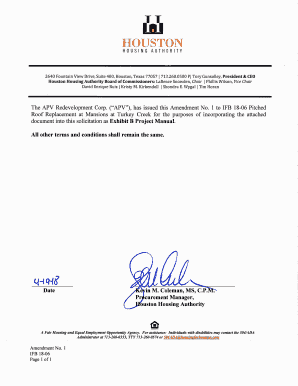 Fillable Online EXHIBIT B PROJECT MANUAL Fax Email Print - pdfFiller