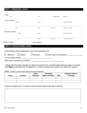 Fillable Online application for financial aid (deltas only) - Delta ...