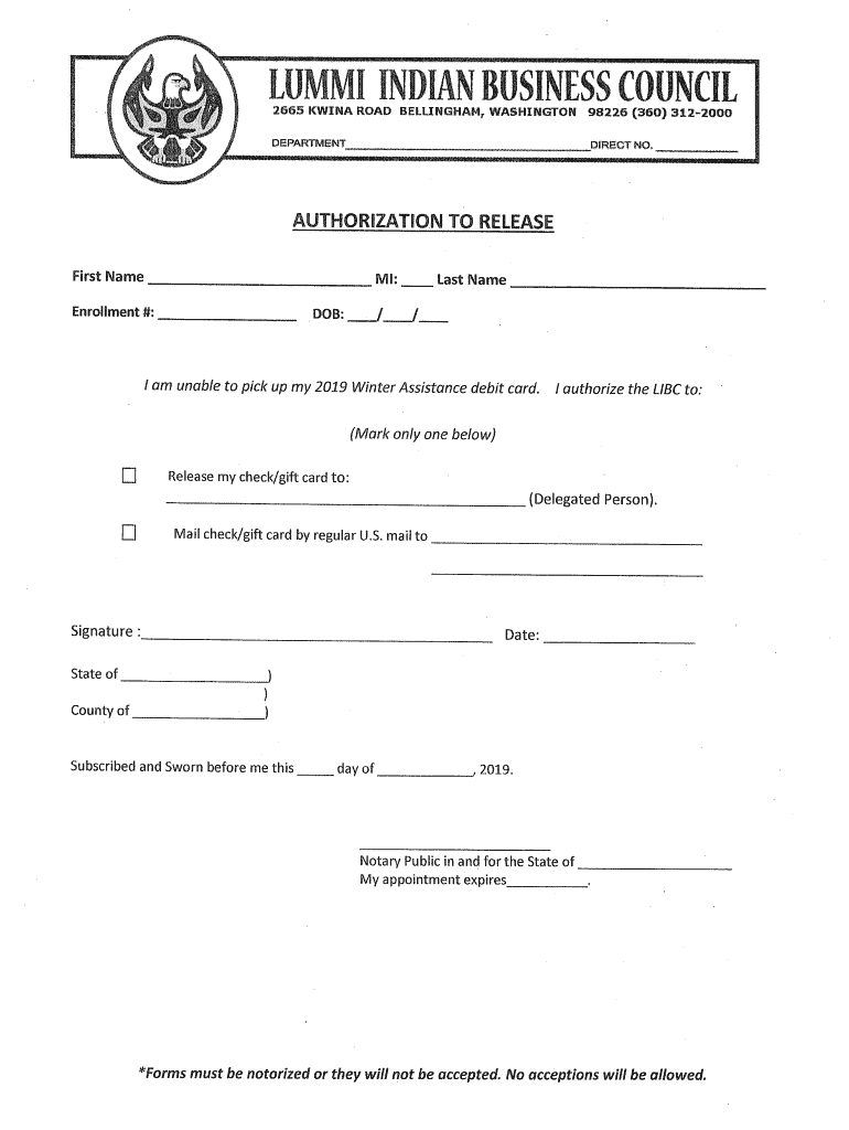 Fillable Online Lummi Indian Business Council - Northwest Indian ...