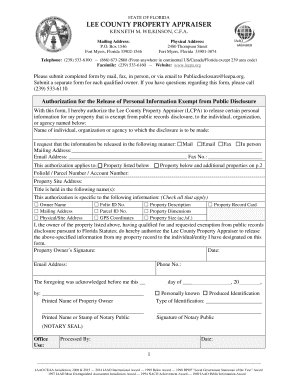 Fillable Online Authorization for the Release of Personal Information ...