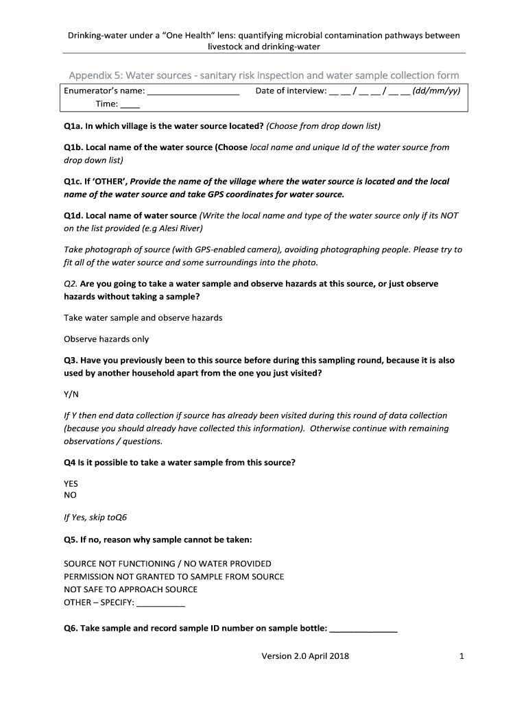 Fillable Online reshare ukdataservice ac The Effectiveness of Sanitary Inspections as a Risk ...