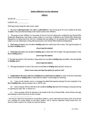 Fillable Online Application for Deed Approval - City of Nichols Hills ...