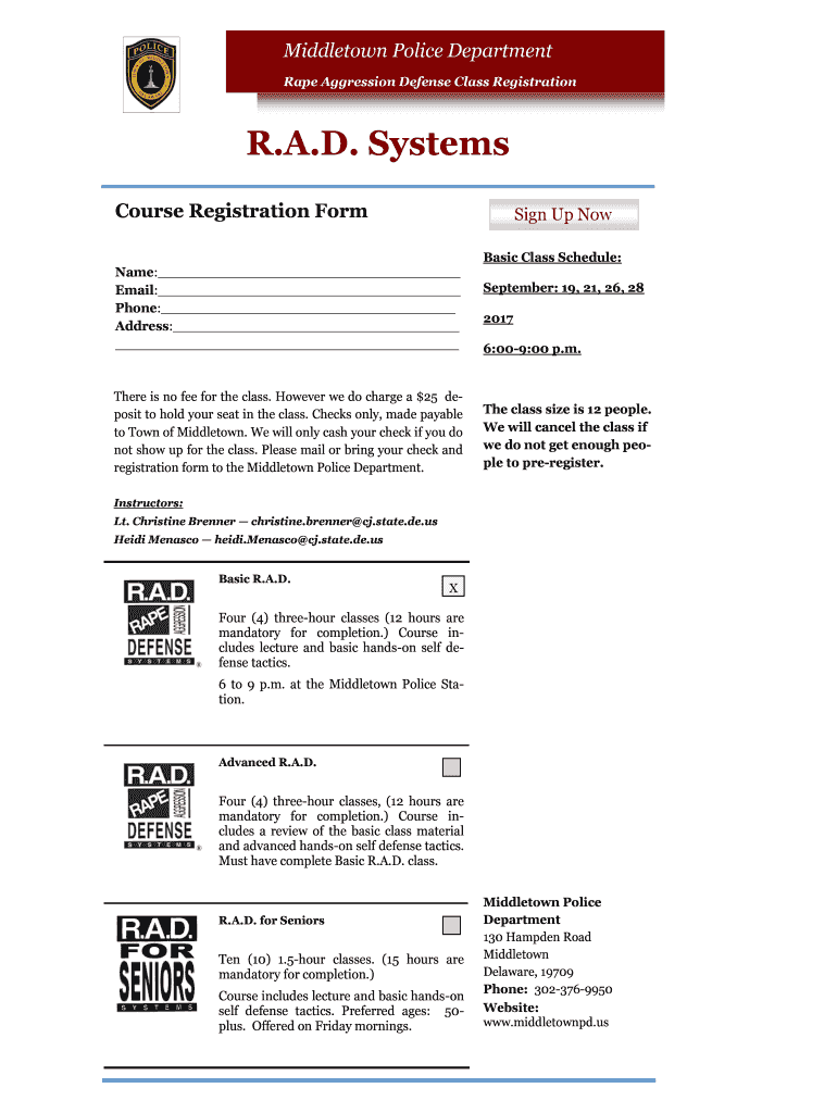 Fillable Online R.A.D. Systems Fax Email Print - pdfFiller