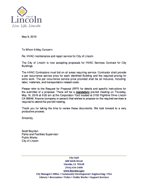 44 Printable Hvac Bid Proposal Template Forms - Fillable Samples in PDF ...