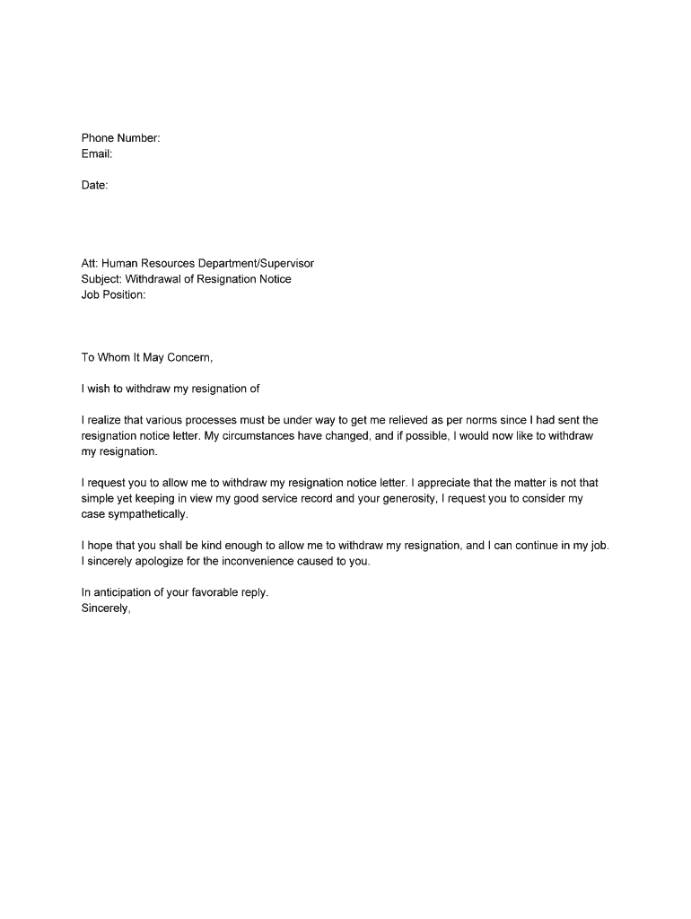 Case Withdrawal Letter Format Fill And Sign Printable Template Online 