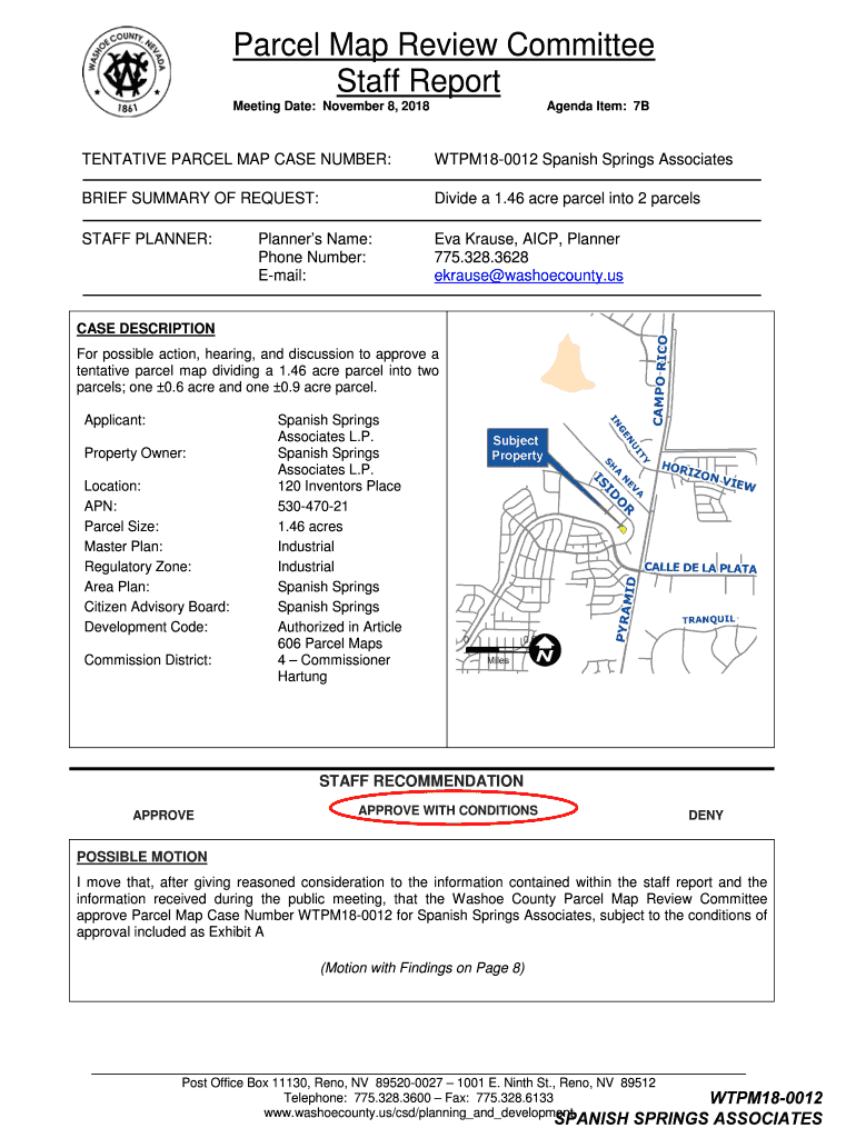Fillable Online Tract And Parcel Map Fax Email Print - pdfFiller