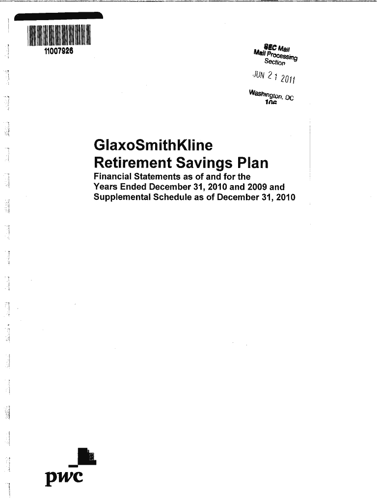 Fillable Online Financial Statements and Supplemental Schedule - SEC ...