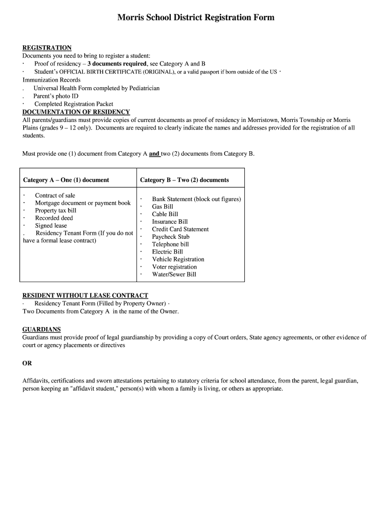 Fillable Online REGISTRATION GRADES K-12 Fax Email Print - pdfFiller