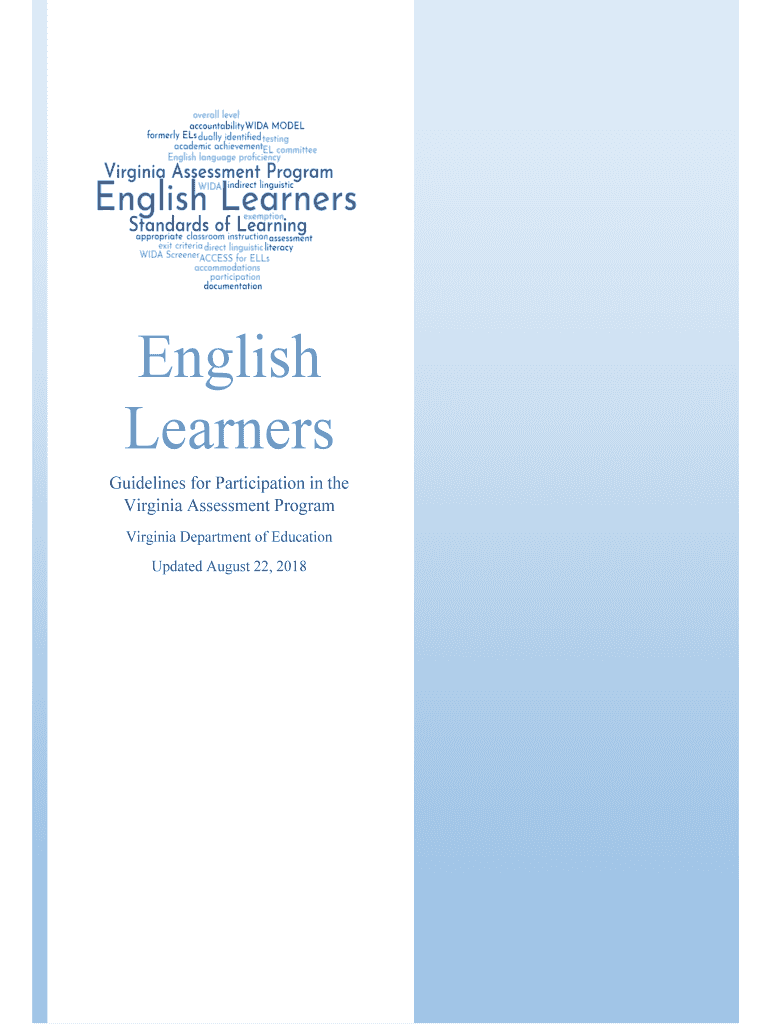 Fillable Online Virginia Assessment Program Fax Email Print - pdfFiller