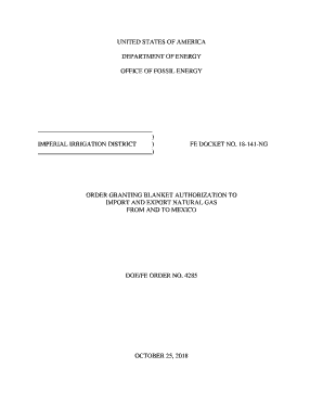 Fillable Online How to Obtain Authorization to Import and/or Export ...