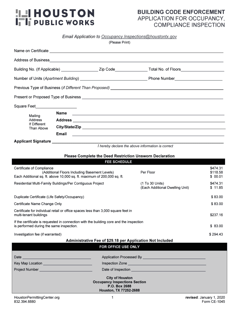 Ballwin Occupancy Inspection - Fill Online, Printable, Fillable, Blank | pdfFiller