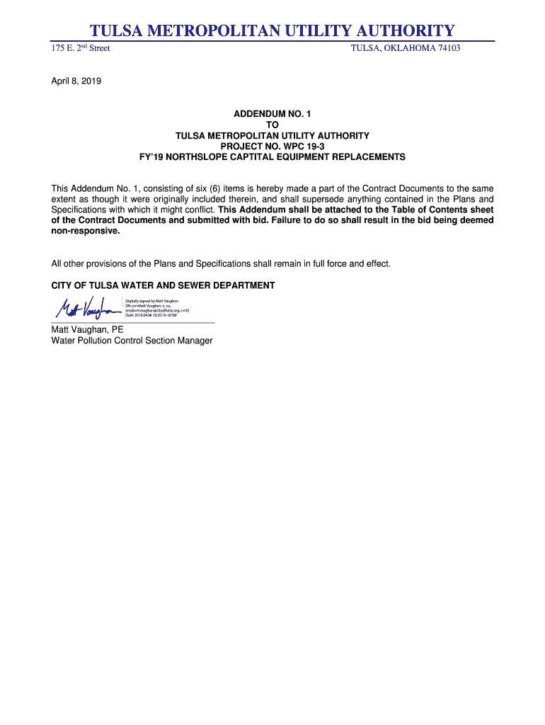 Fillable Online Authorities, Boards and Commissions - City of Tulsa Fax Email Print - pdfFiller