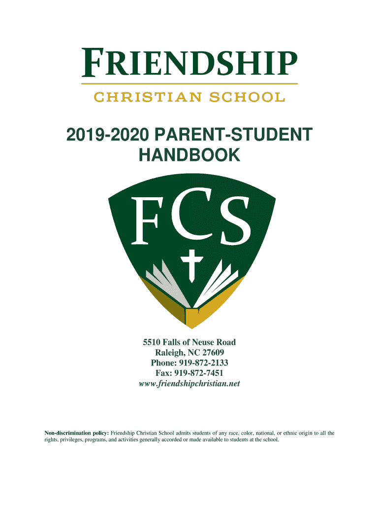 Fillable Online Admissions - Apply - Friendship Christian School Fax Email Print - pdfFiller