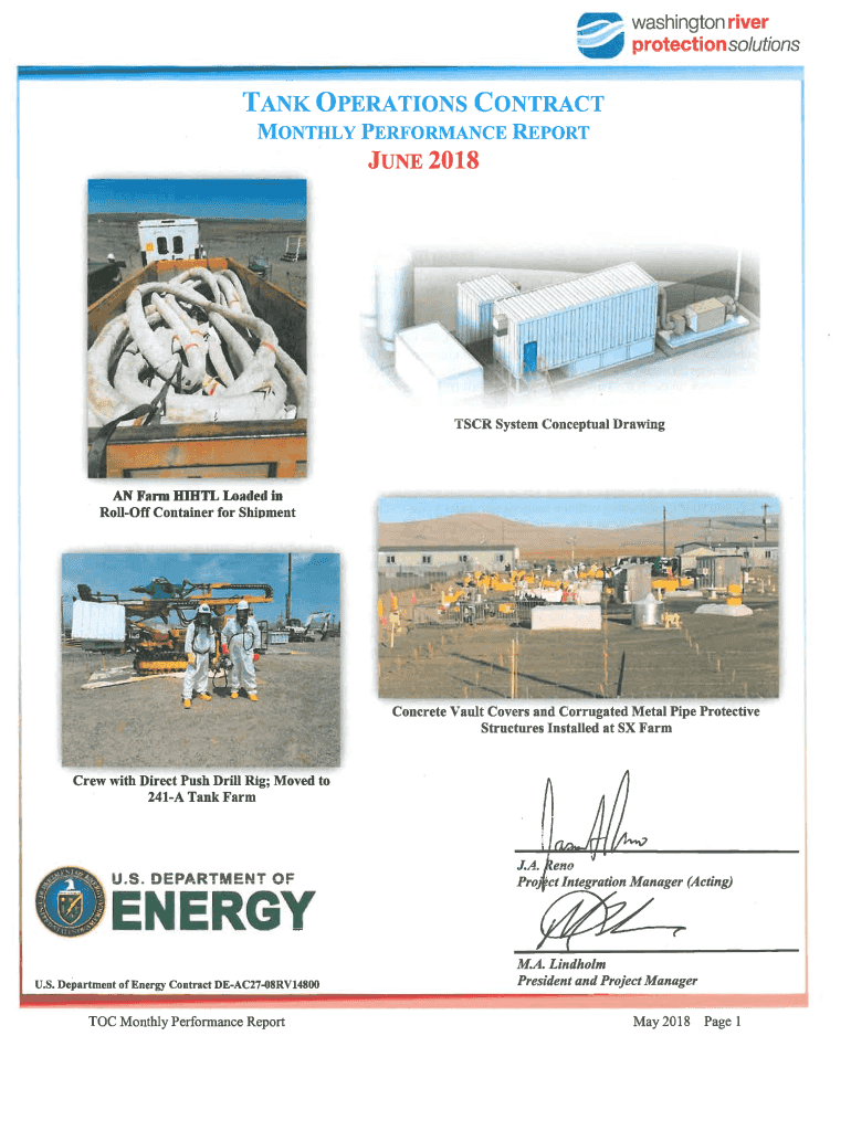 Fillable Online Through June 30, 2018, WRPS Tank Operations Contract ...