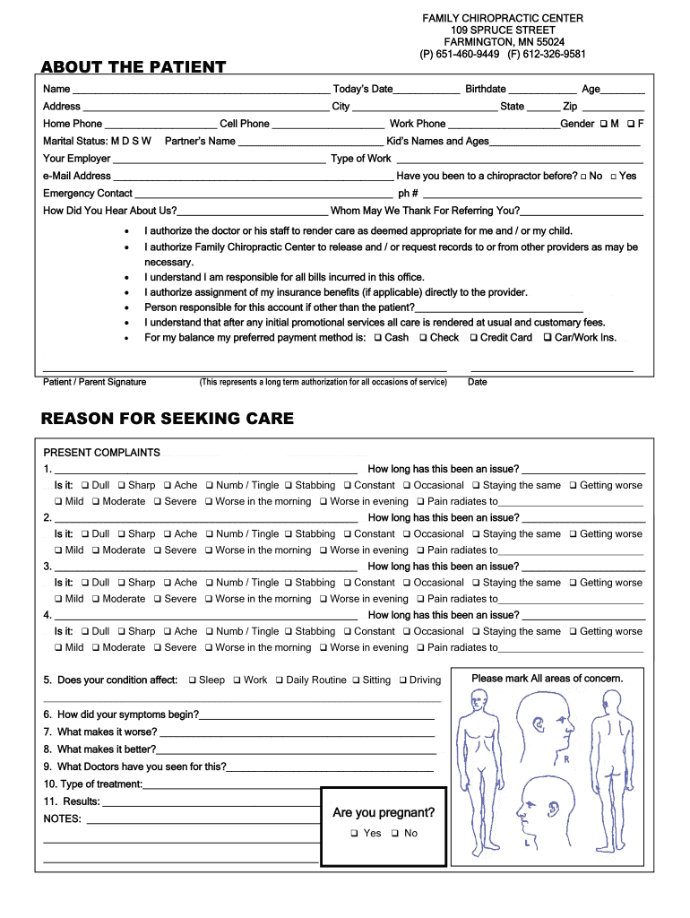 Fillable Online acupuncture-forms.pdf Fax Email Print - pdfFiller