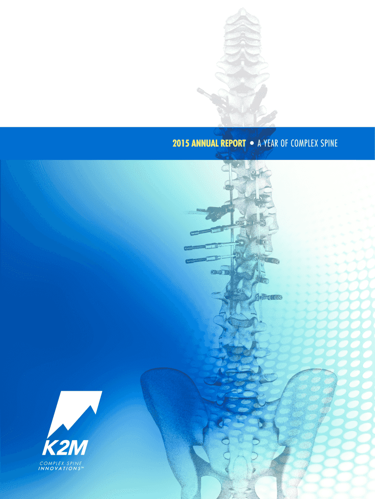 Fillable Online K2M Launches the MESA(R) 2 Deformity Spinal System in ...