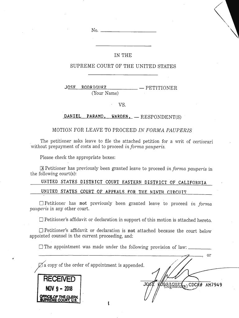 Fillable Online Richard J. Donovan Correctional Facility (RJD ...