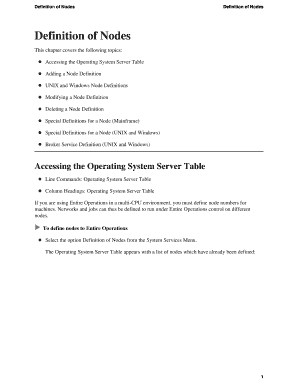 Fillable Online Definition of Nodes Fax Email Print - pdfFiller
