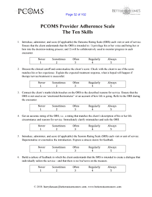 Fillable Online Outcome Rating Scale (ORS) - Association for Family ...