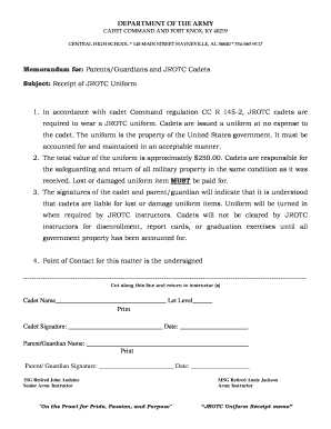 Fillable Online department of the army us army human resources command ...