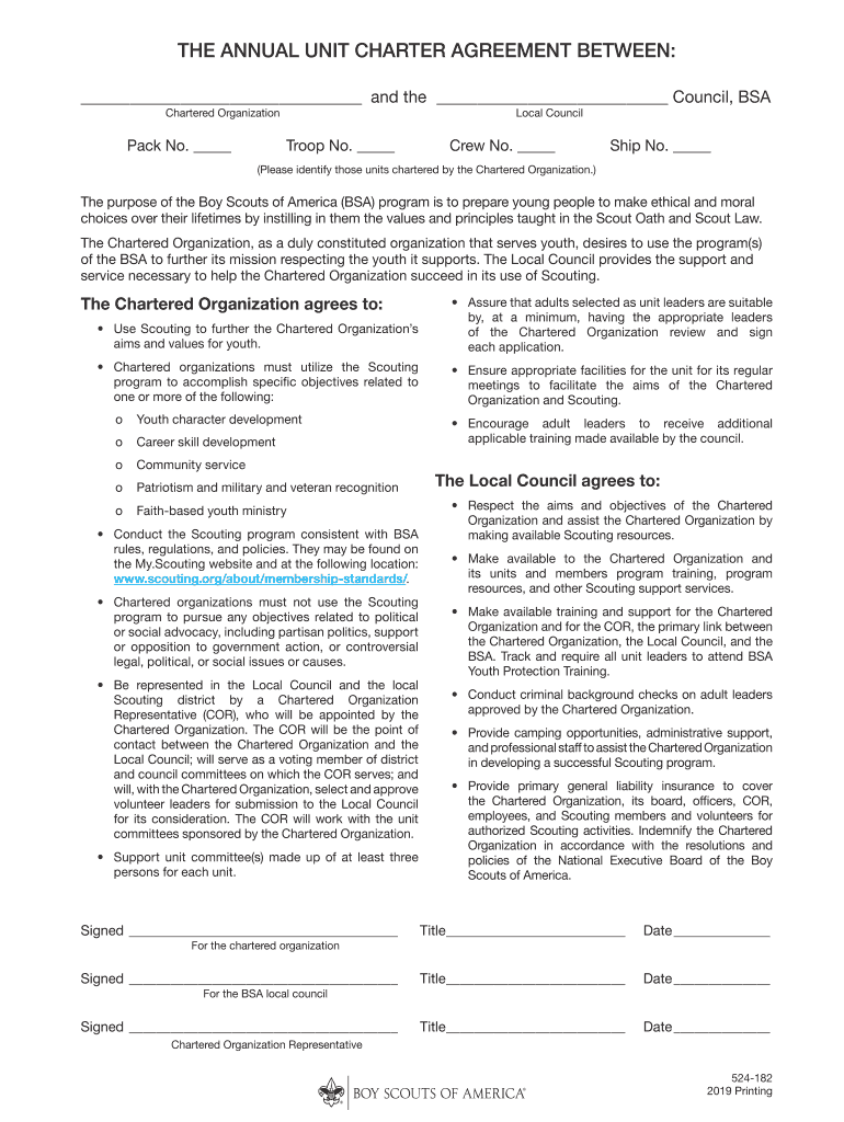 Fillable Online bsa agreement Fax Email Print - pdfFiller
