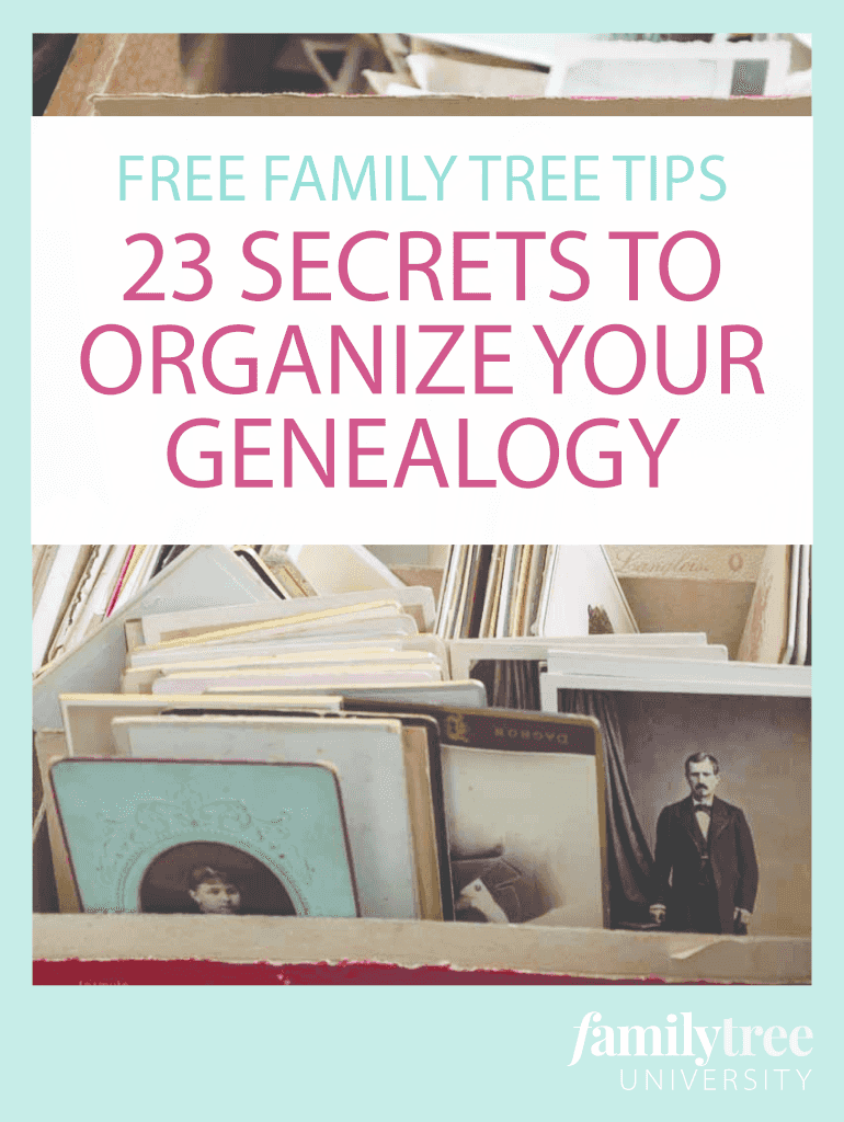 Fillable Online Free Family Tree Tips Fax Email Print - pdfFiller