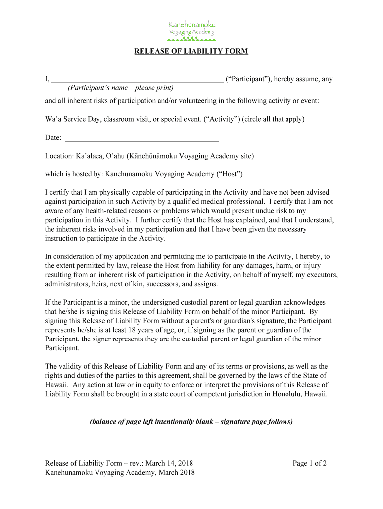 Fillable Online Girl Scouts of Northern Illinois Permission, Waiver and ...