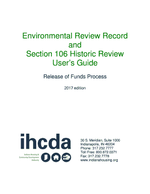 Fillable Online Environmental Review Record and Section 106 Historic ...