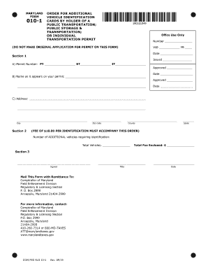 Fillable Online New Maryland Secure Driver's License and ID Card ...
